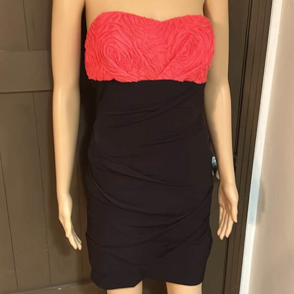 Dresses | Vintage In San Francisco Ribboned Mesh Bodice Into Body On ...